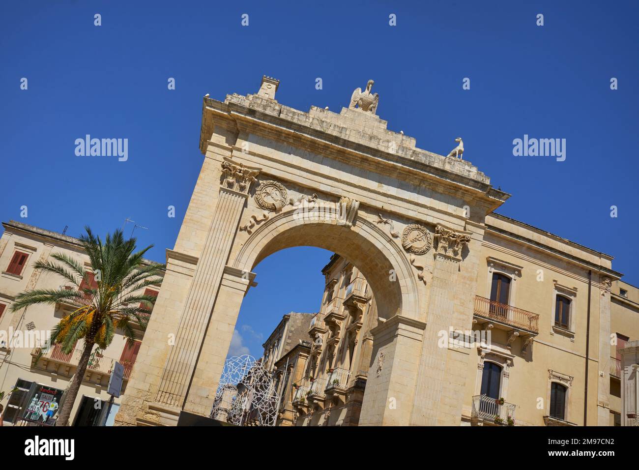 Royal gate of ferdinandea hi-res stock photography and images - Alamy