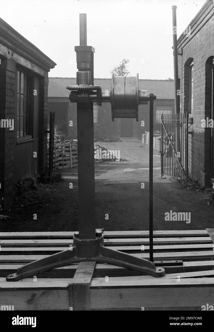 Singeing machine singeing machine Black and White Stock Photos & Images ...