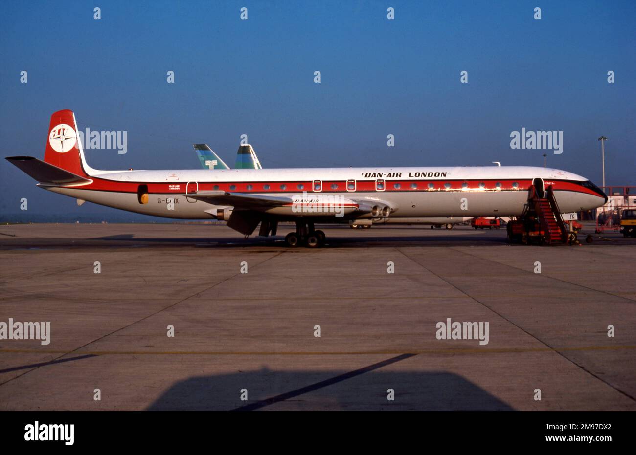 De Havilland Comet 4C G-BDIX Dan-Air London, ex RAF 216 Sqn, at London ...