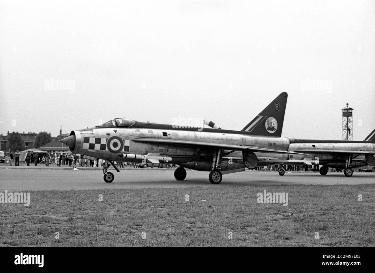 English Electric Lightning F.1A XM172 and others from 56 Squadron RAF ...