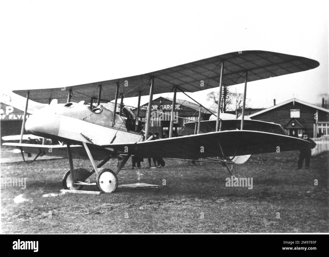 Airco DH1 two-seater prototype, serial no. 4220, seen here at Hendon ...