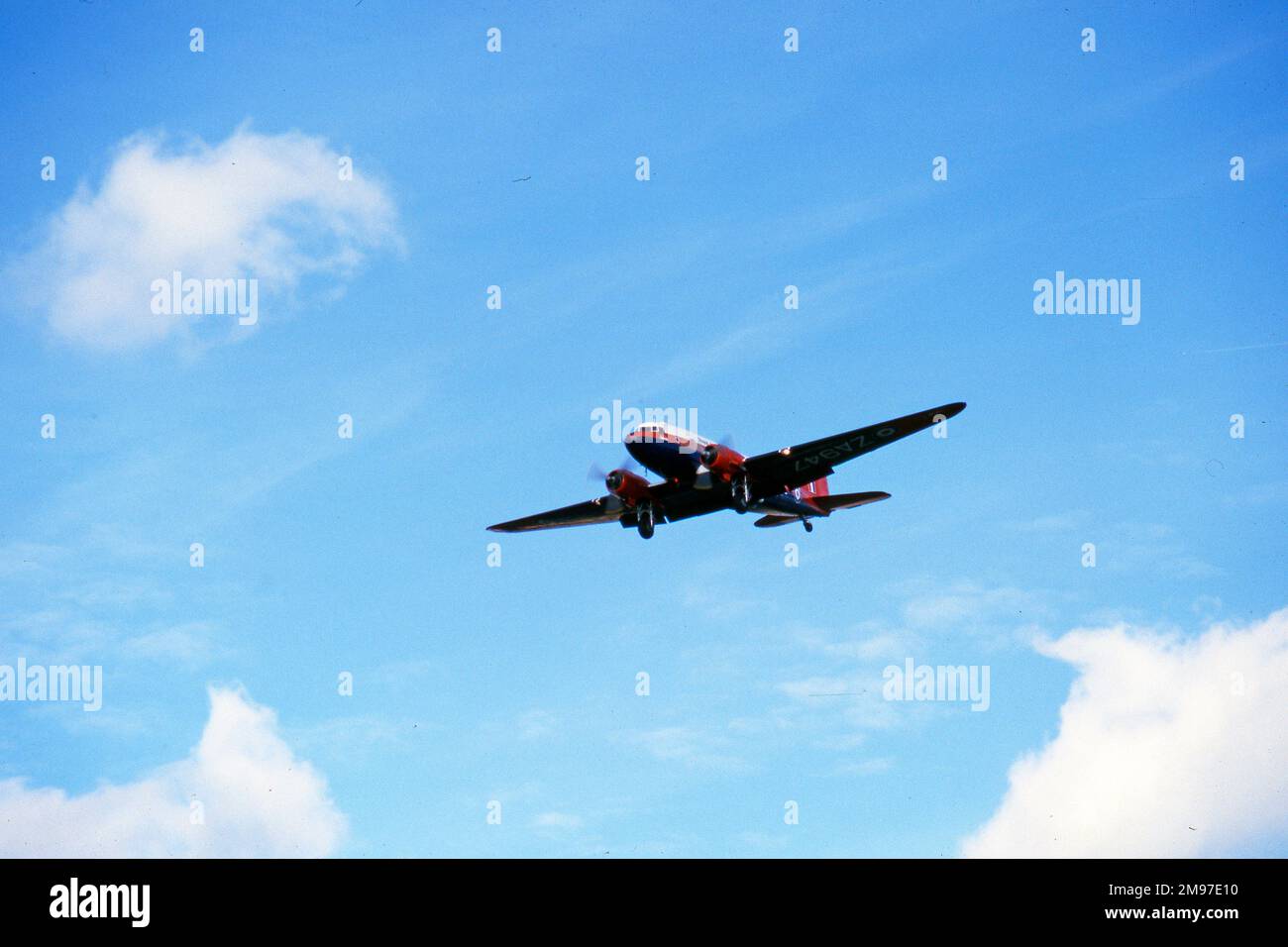 Douglas Dakota IV ZA947 of the Royal Aircraft Establishment (now BBMF ...
