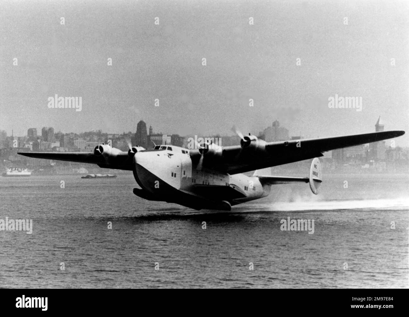 Boeing 314A. Pan American ordered 12 of these trans-ocean flying boats ...