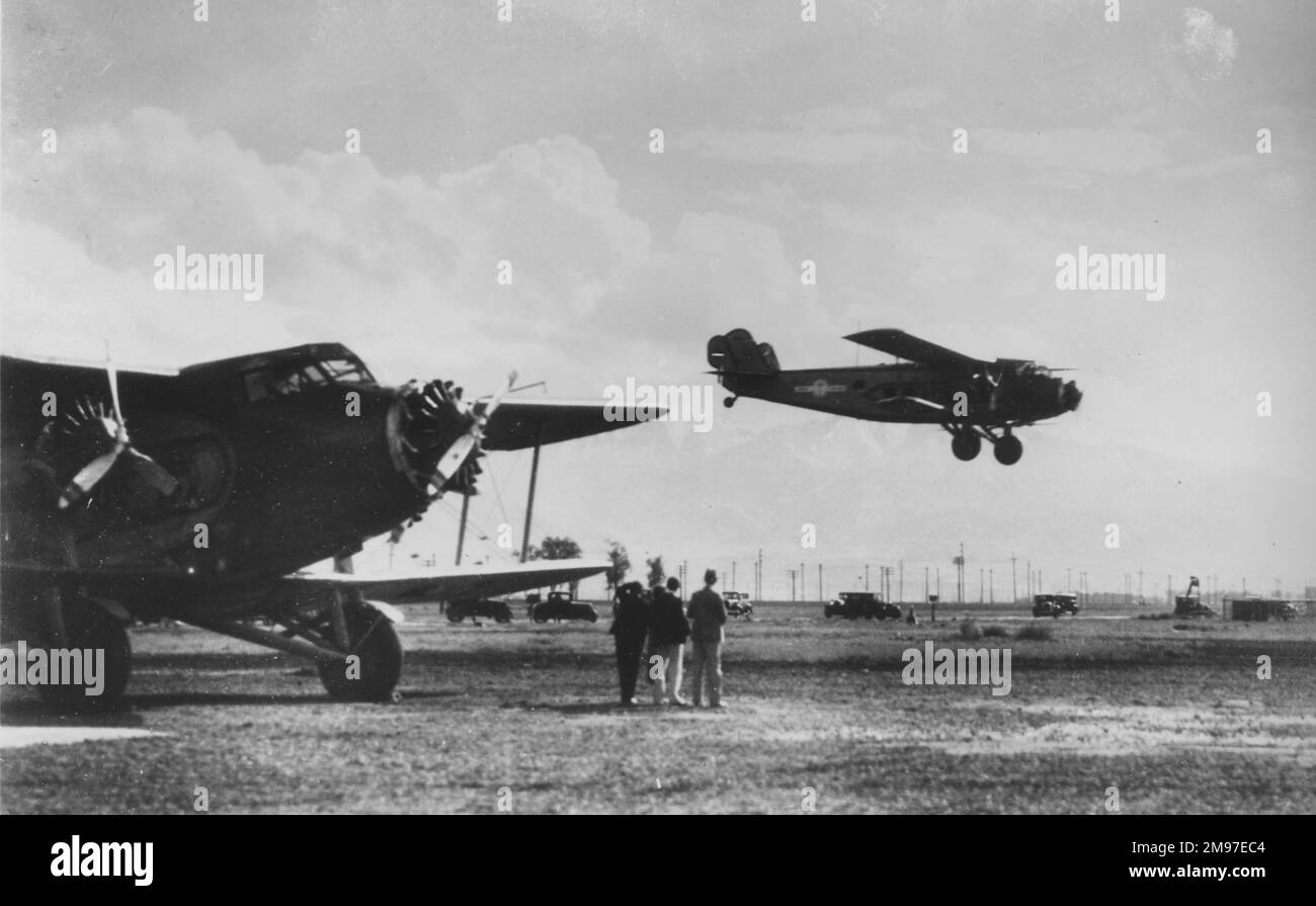 Boeing 80A of Boeing Air Transport. First flown on 27 July 1928, this ...
