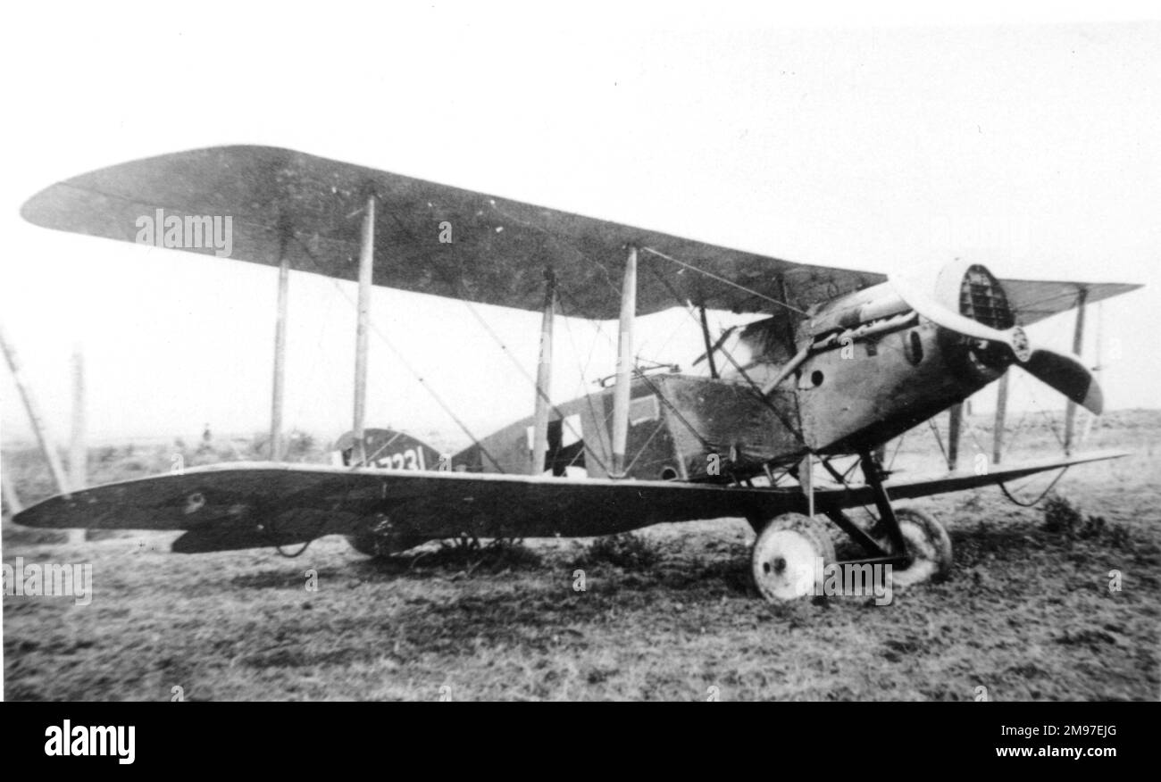 Bristol F 2B two-seater fighter plane (nickname Brisfit), serial no. A ...
