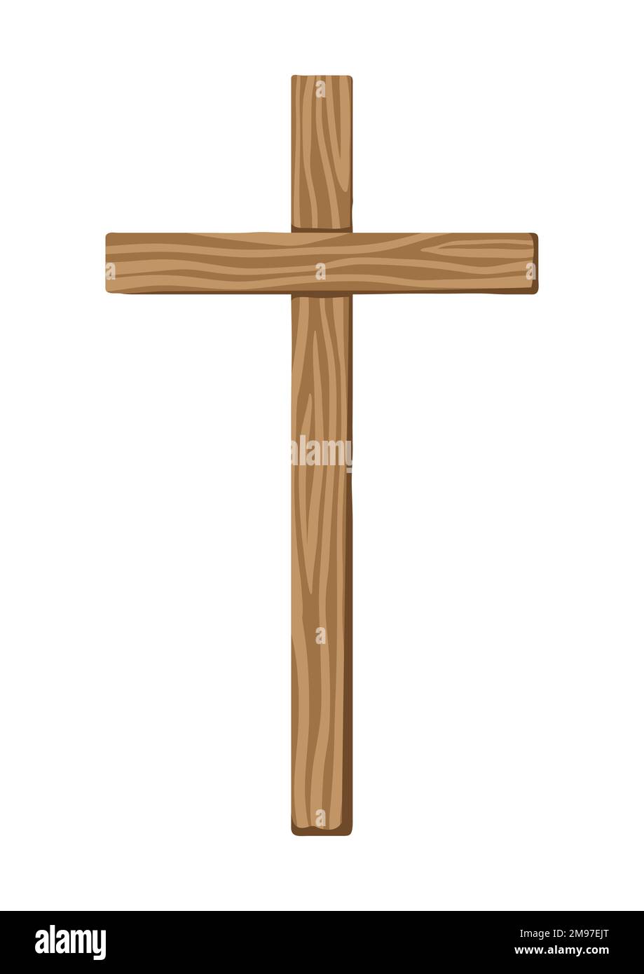 Old wooden cross cemetery Stock Vector Images - Alamy