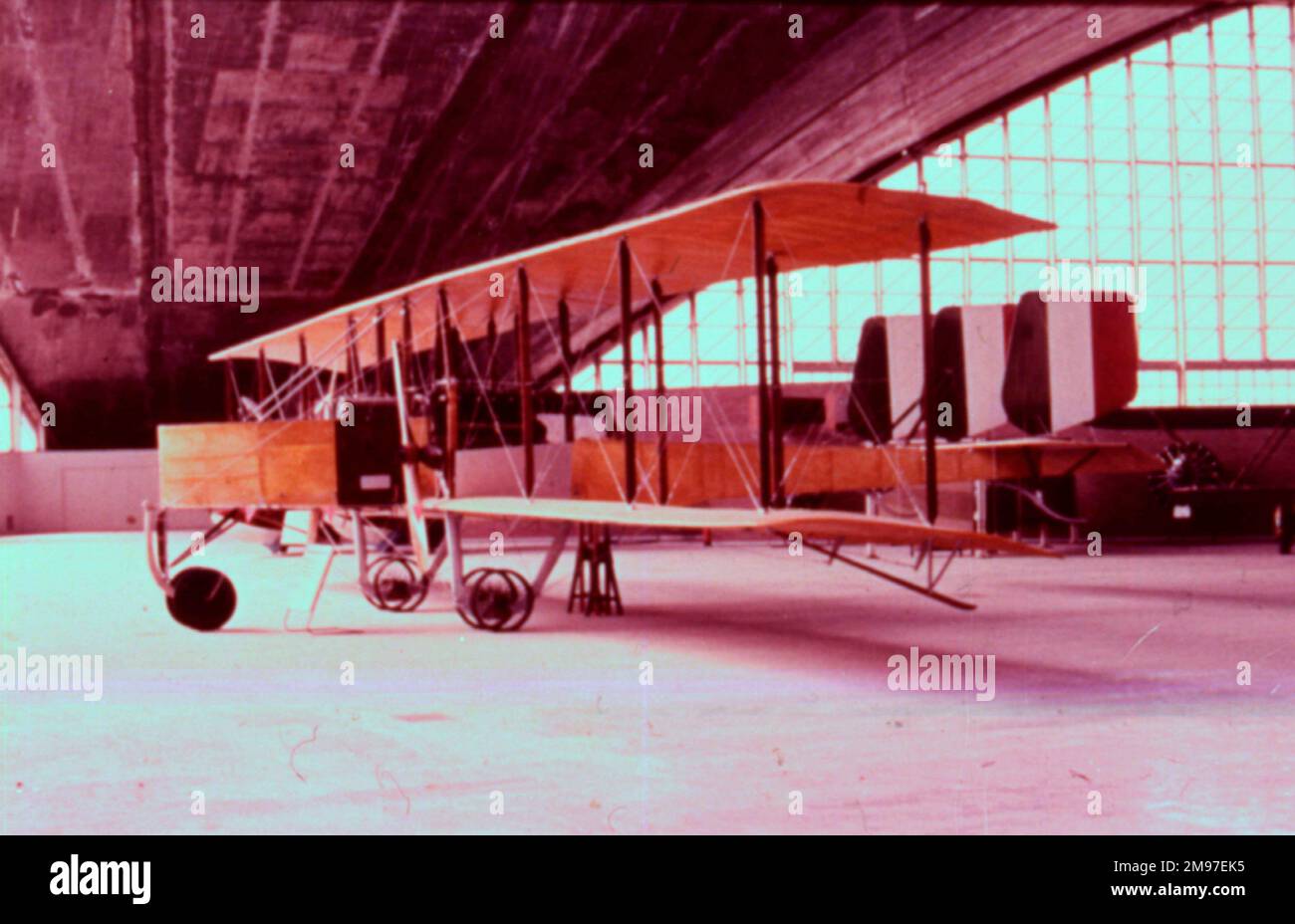 Caproni Ca36 (forward view, on the ground Stock Photo - Alamy