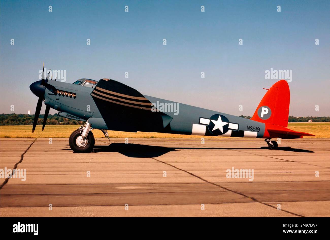 De Havilland DH98 Mosquito, used by the US Army Air Force for photo ...