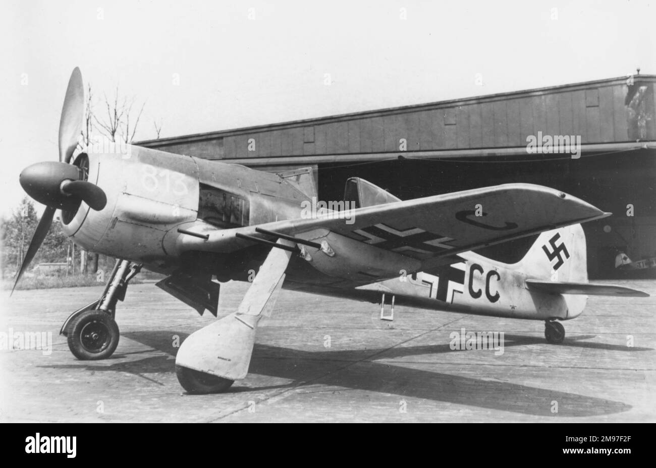 Focke Wulf FW 190A-8 R1 -this (on the ground) support variant carries a ...