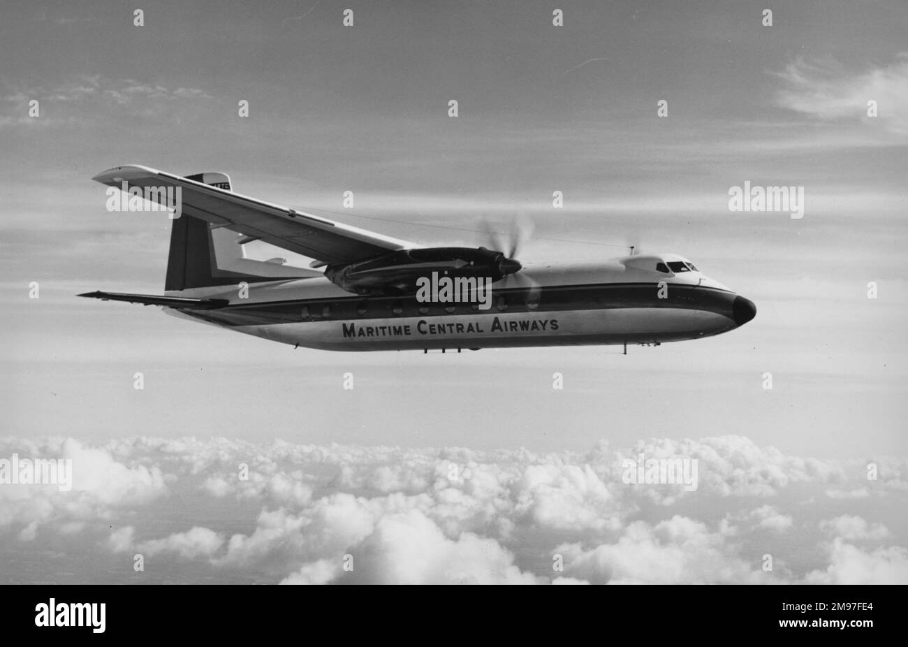 Handley Page HPR 7 Dart Herald -Maritime Central Stock Photo - Alamy