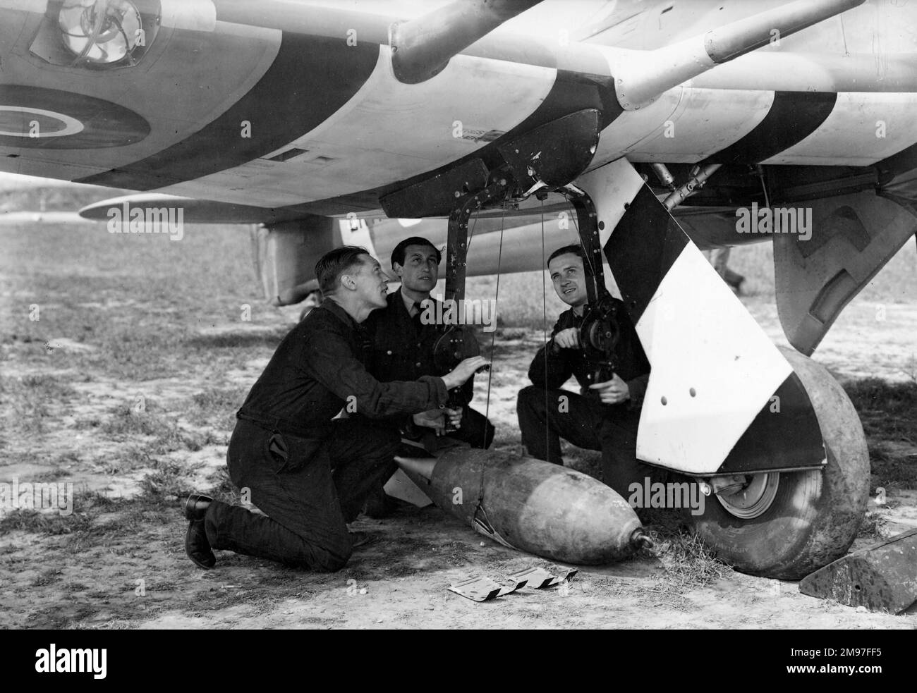 Bombed aircraft Black and White Stock Photos & Images - Alamy