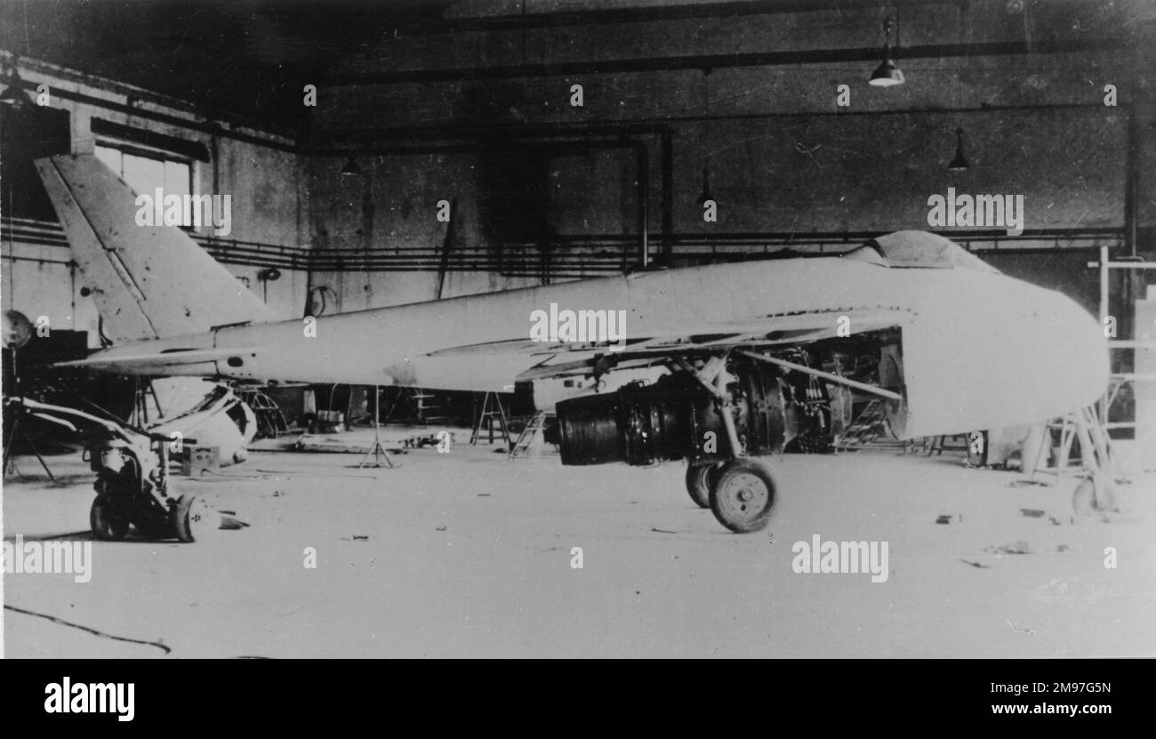 Messerschmitt P1101 -the second prototype of this advanced jet nearing ...
