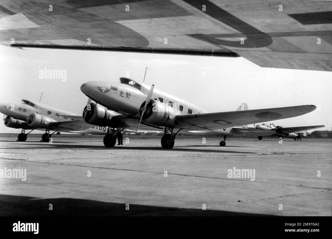 Nakajima Ki-34 AT-2 'Thora' -initially flown as a light airliner, the ...