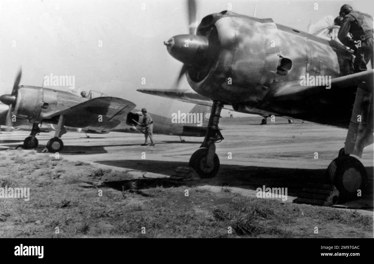 Nakajima Ki-43 Army Type 1 'Oscar' -first flown in January 1939, the ...