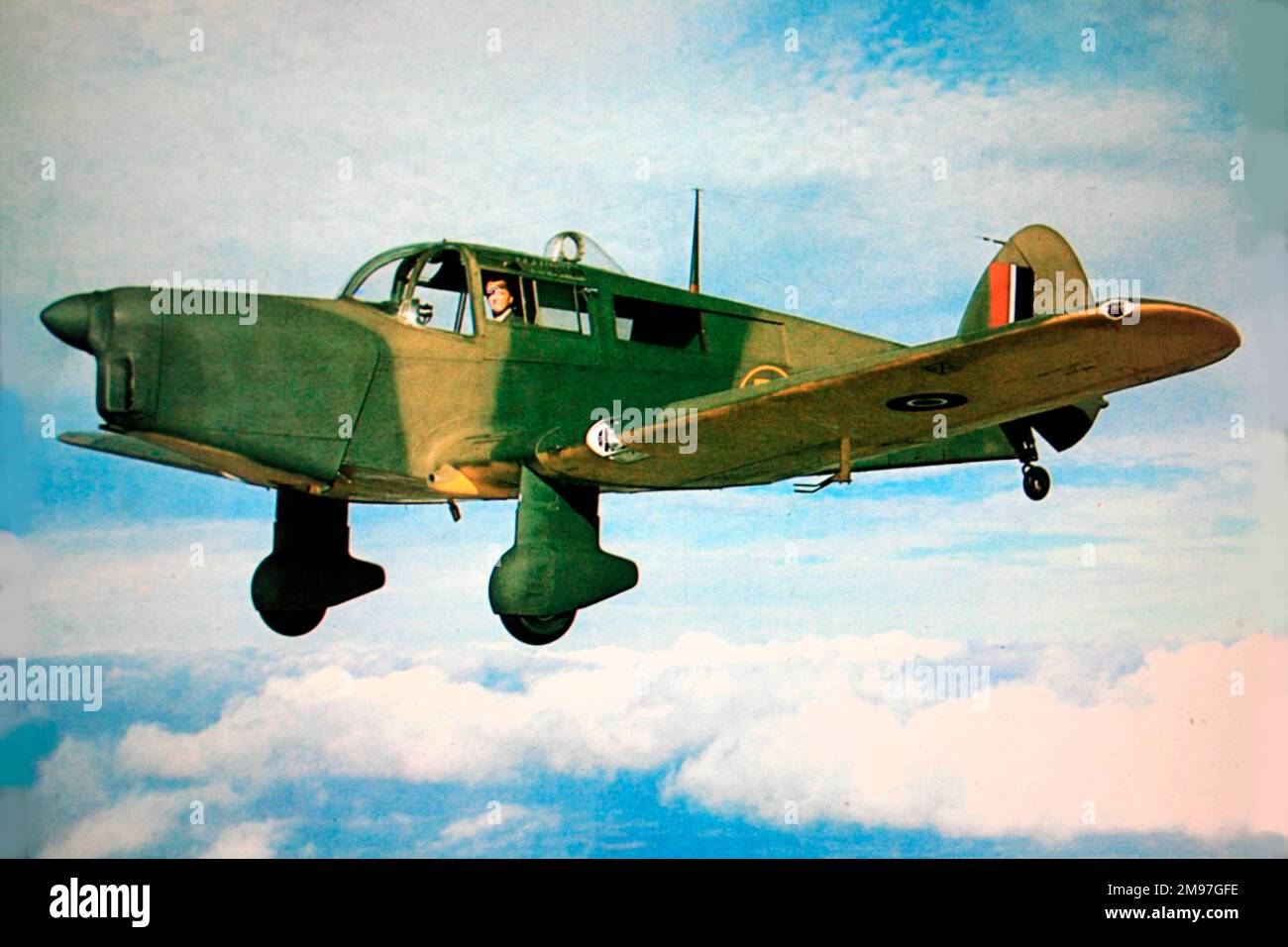 Percival Proctor -a militarised Vega Gull, the type first flew in ...