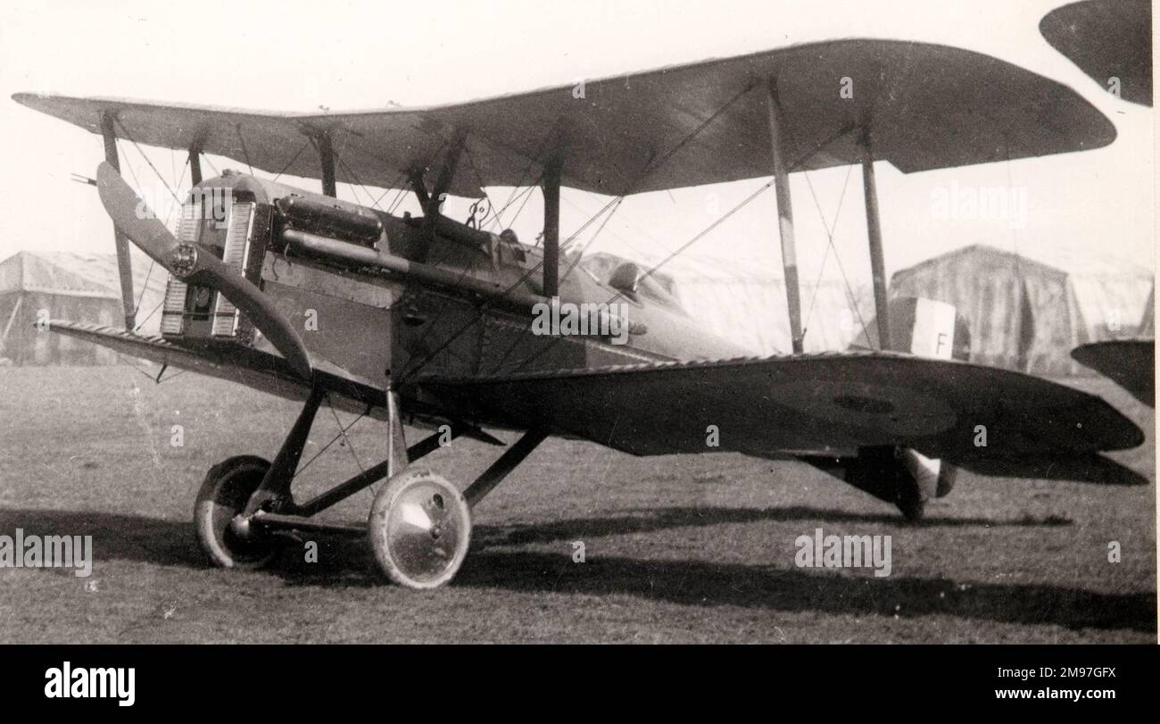 Royal Aircraft Factory SE 5a at a Midlands airfield Stock Photo - Alamy