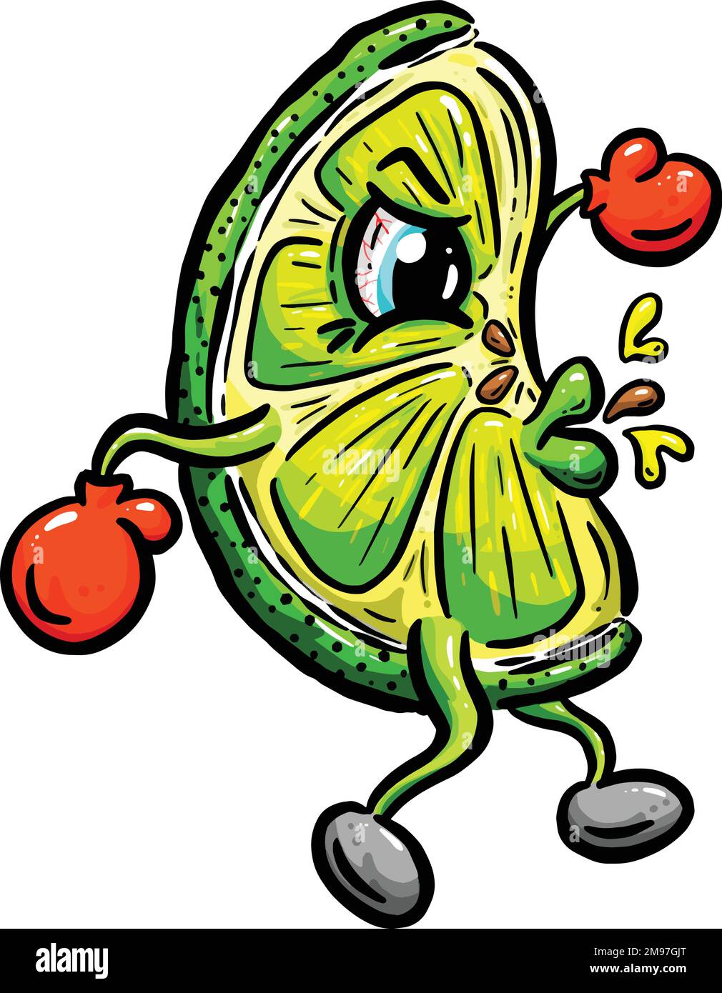 Spitting character hi-res stock photography and images - Alamy