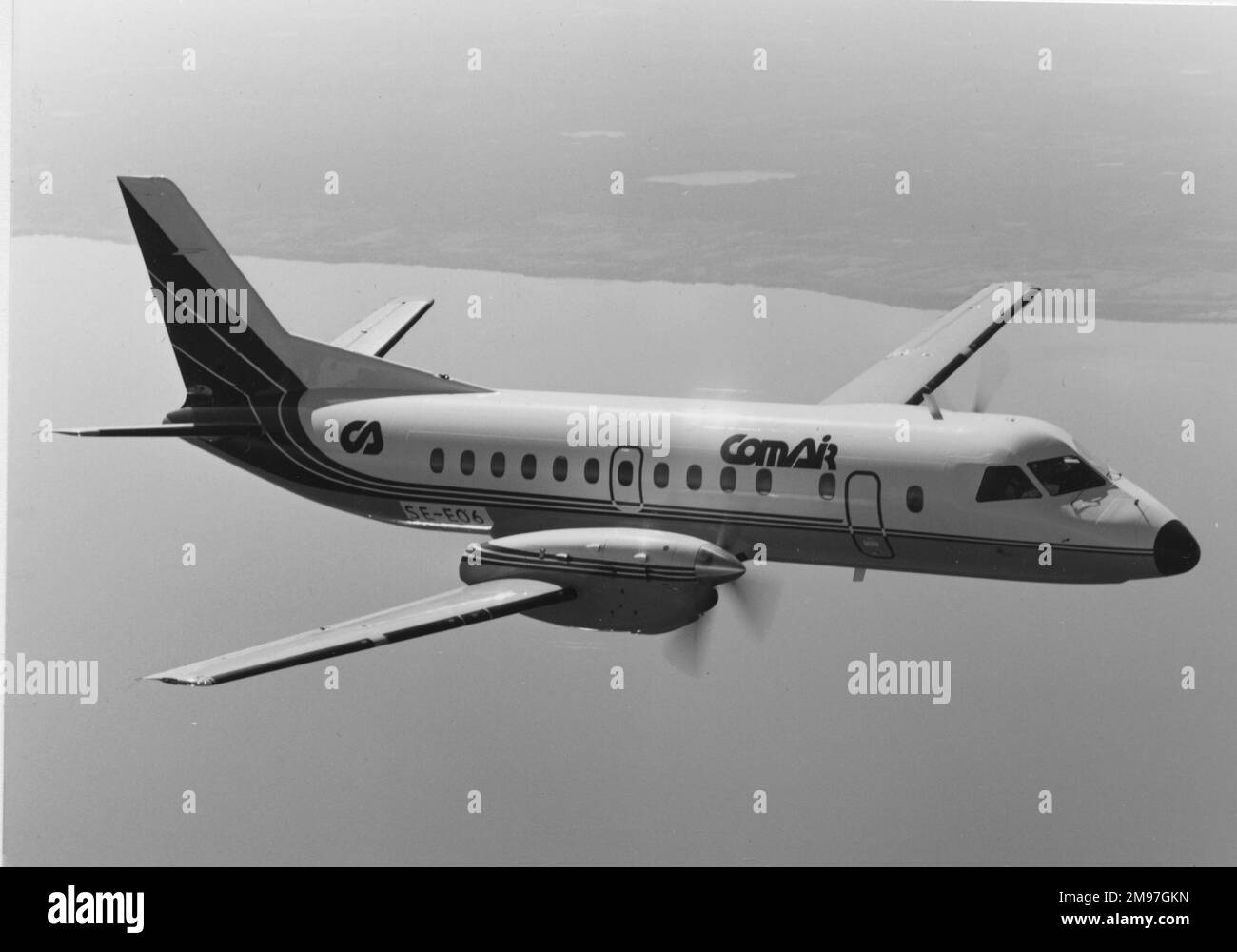 SAAB 340 -ComAir Stock Photo - Alamy