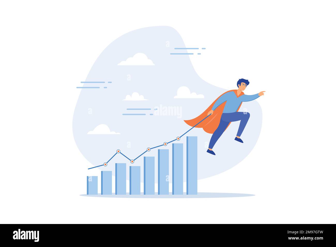 Power increase Stock Vector Images - Alamy