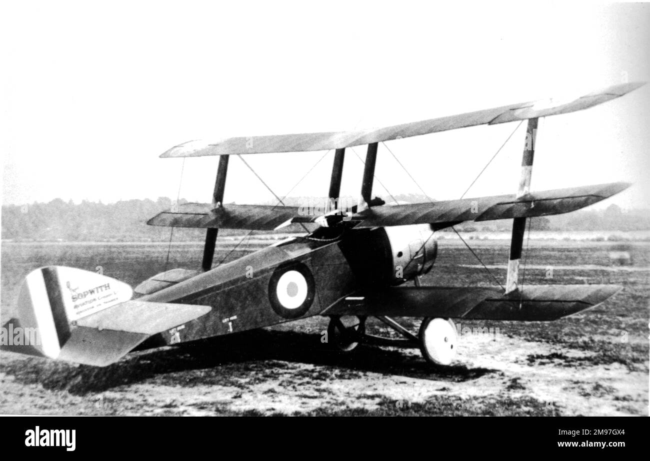First world war sopwith triplane hi-res stock photography and images ...