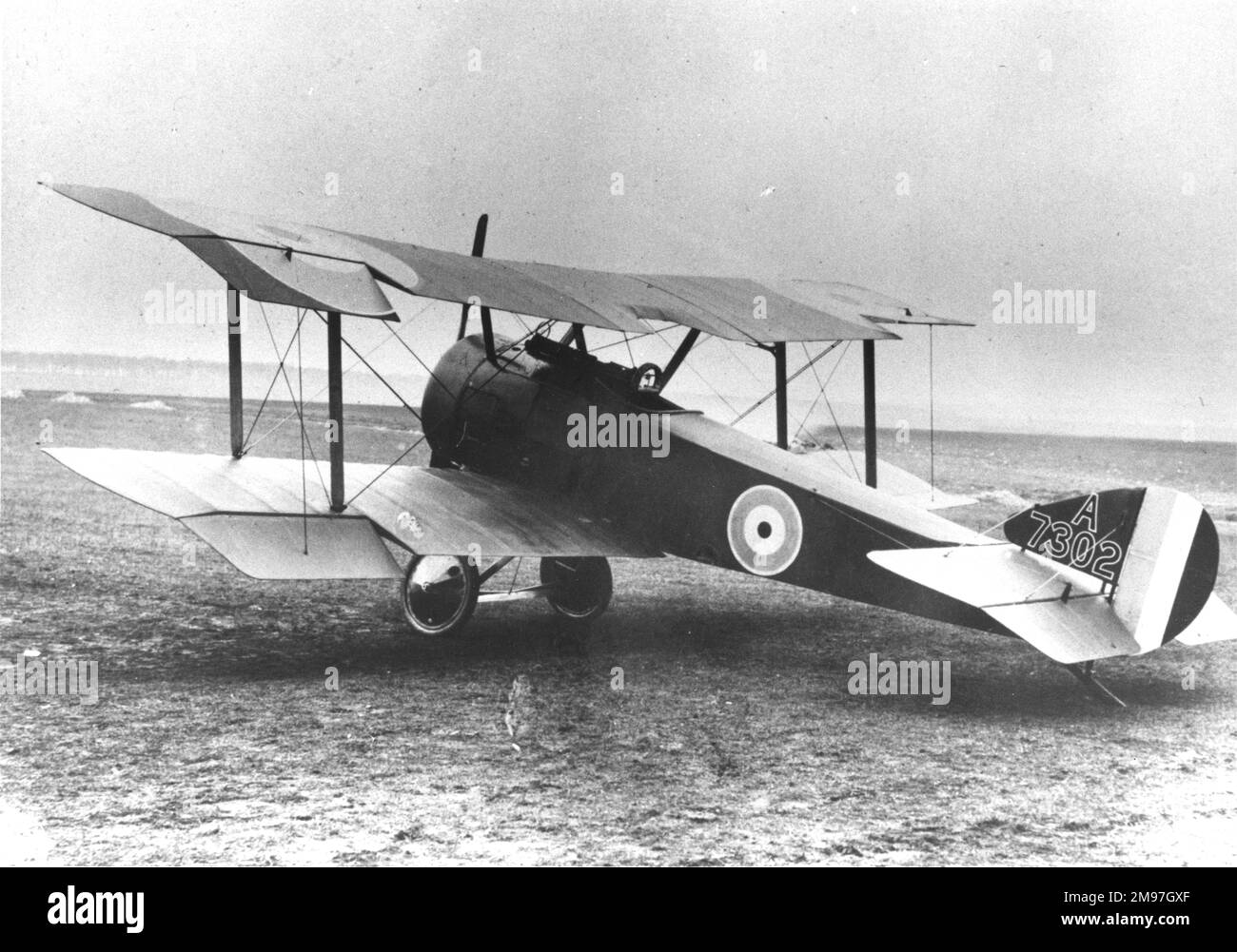 Sopwith Pup single-seat fighter, first flown during spring 1916 ...