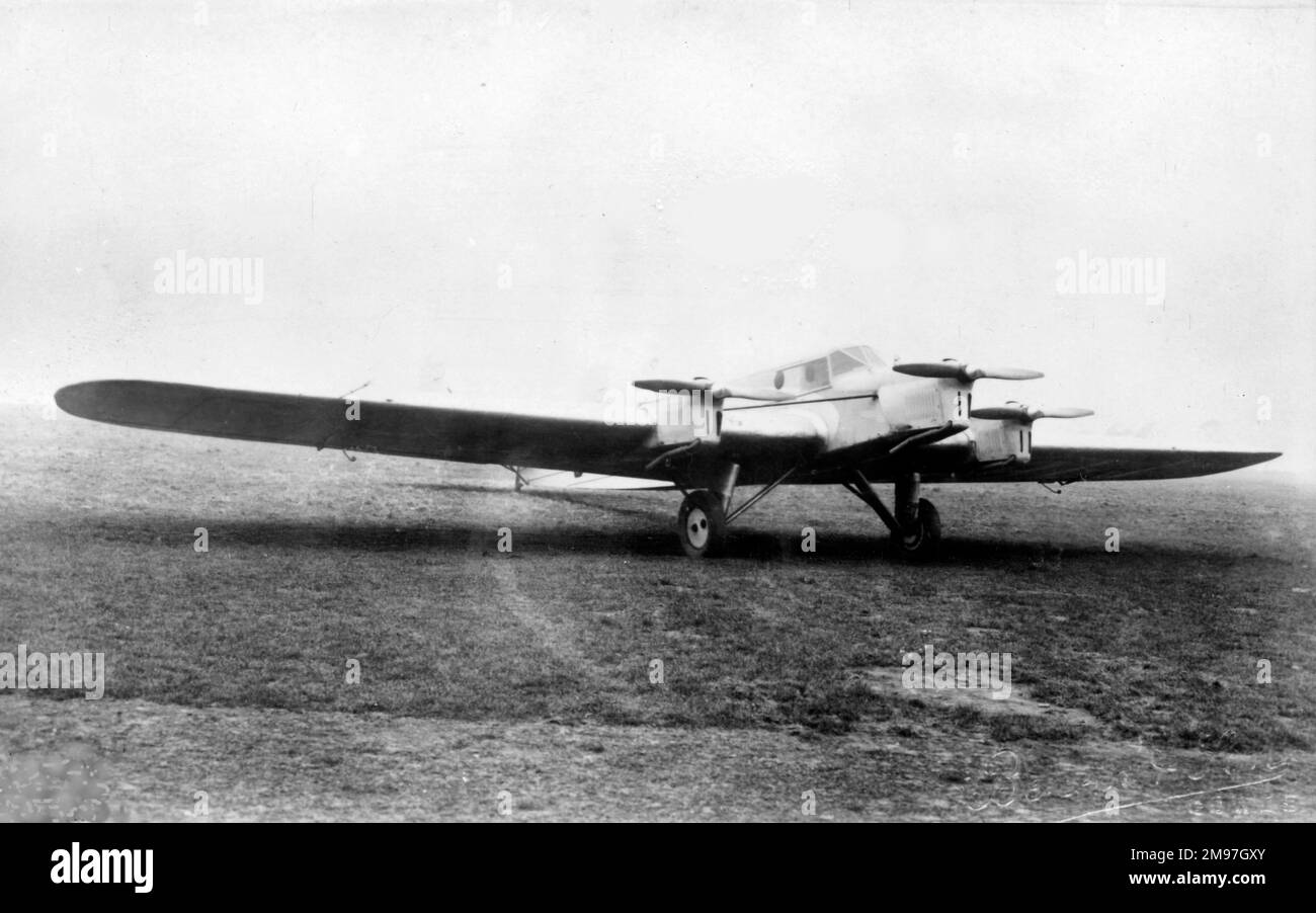 Spartan Mailplane (forward view, on the ground Stock Photo - Alamy