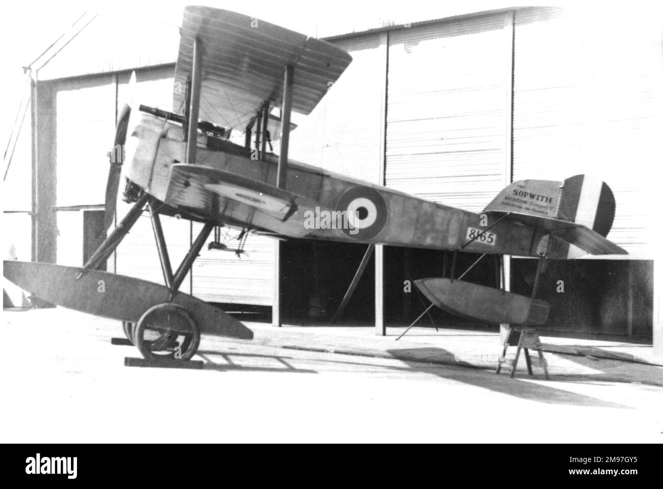 Sopwith Baby for the Royal Navy was developed from the Sopwith's 1913 ...
