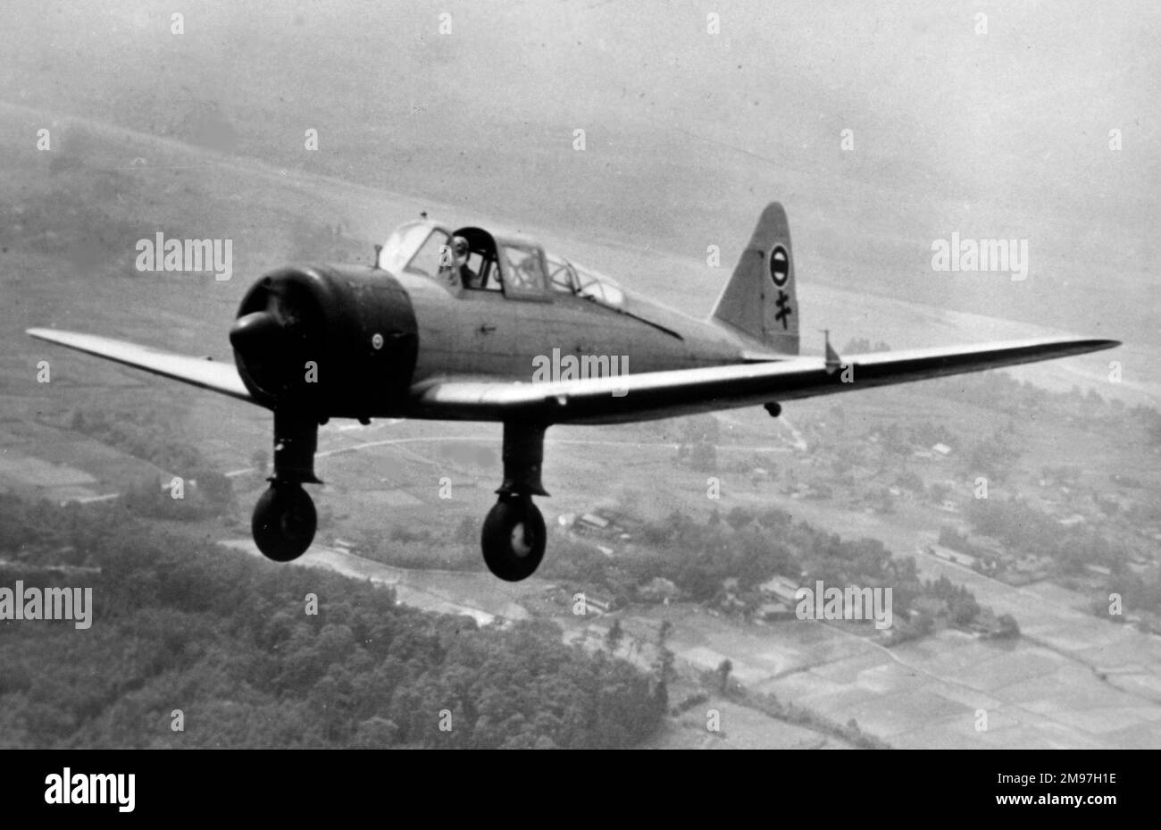 Tachikawa Ki-55 'Ida' -employed as standard Army basic trainer ...