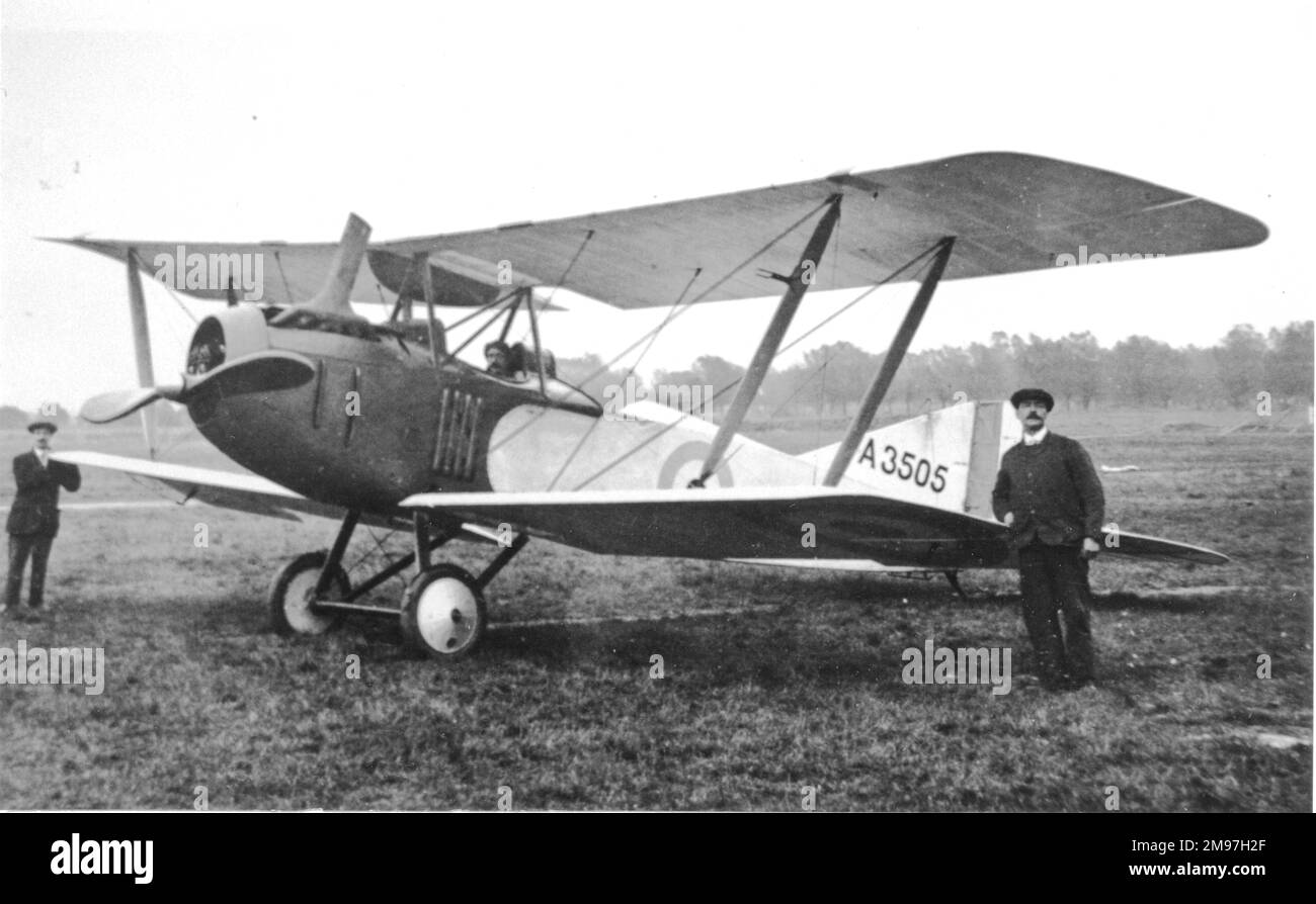 Vickers FB 14 two-seater fighter reconnaissance plane, serial no. A3505 ...