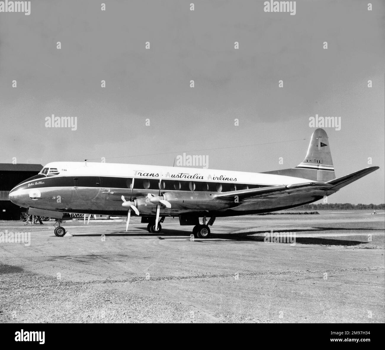 Vickers viscount flight hi-res stock photography and images - Alamy