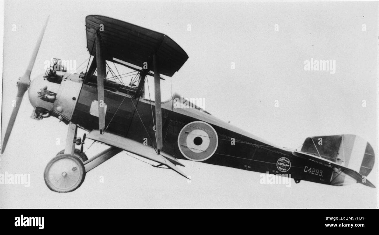 Westland Wagtail single seat fighter first flown in April 1918. Only ...