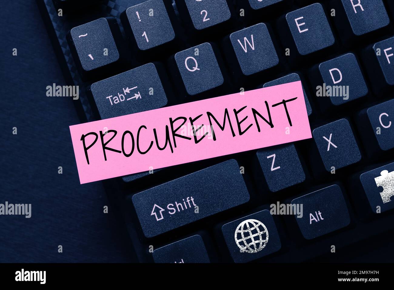 Text caption presenting Procurement. Word for Procuring Purchase of ...
