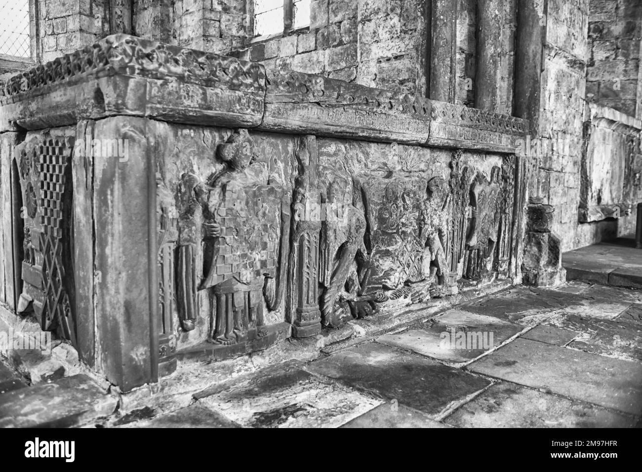 Tomb of Sir Humphrey Dacre and his wife Lady Mabel (d. 1510) in the ...