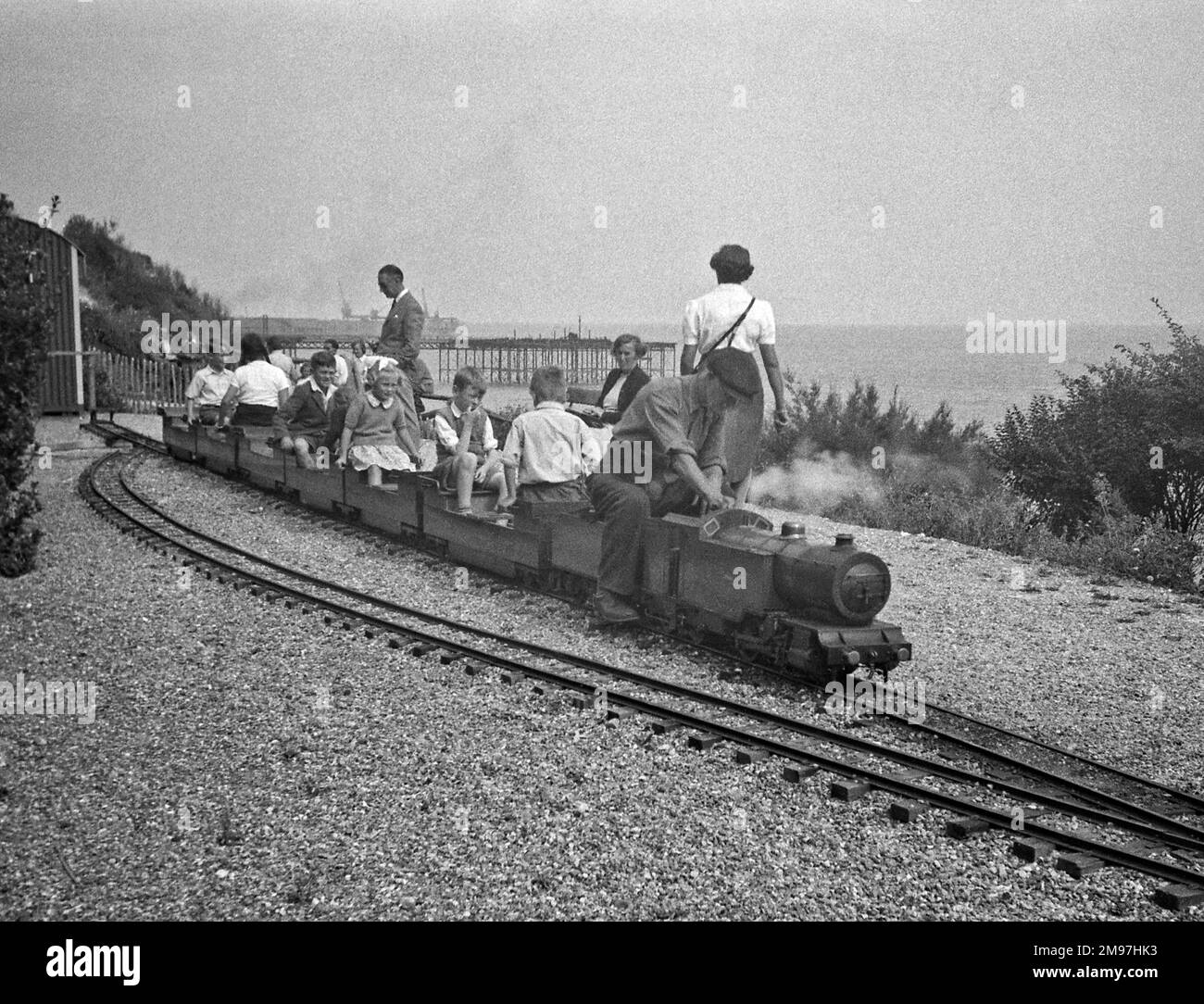 Seaside trains transport hi-res stock photography and images - Alamy