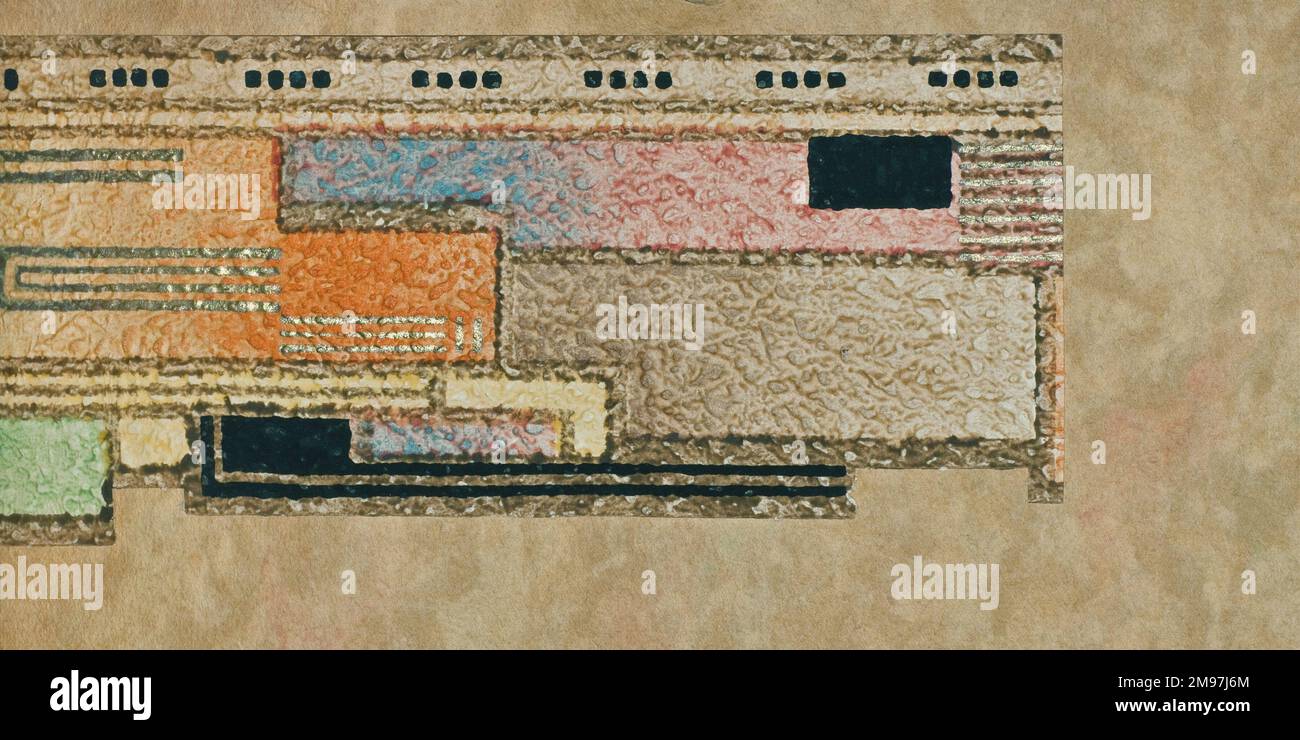 Design in an SMB wallpaper sample book Stock Photo - Alamy