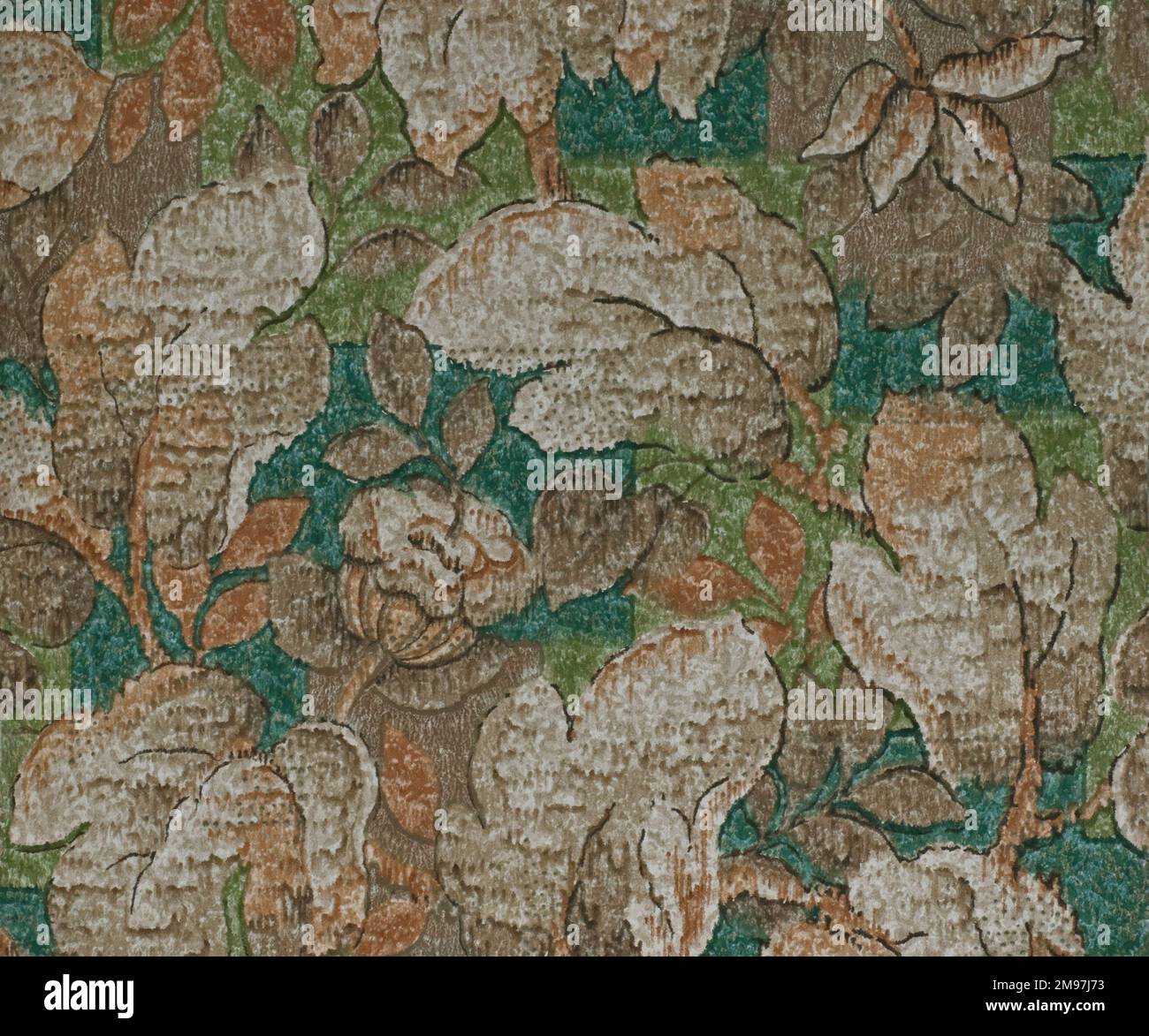 Design in an SMB wallpaper sample book Stock Photo - Alamy