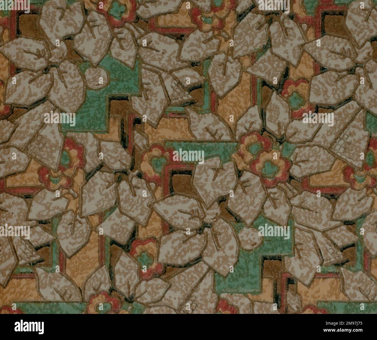 Design in an SMB wallpaper sample book Stock Photo - Alamy