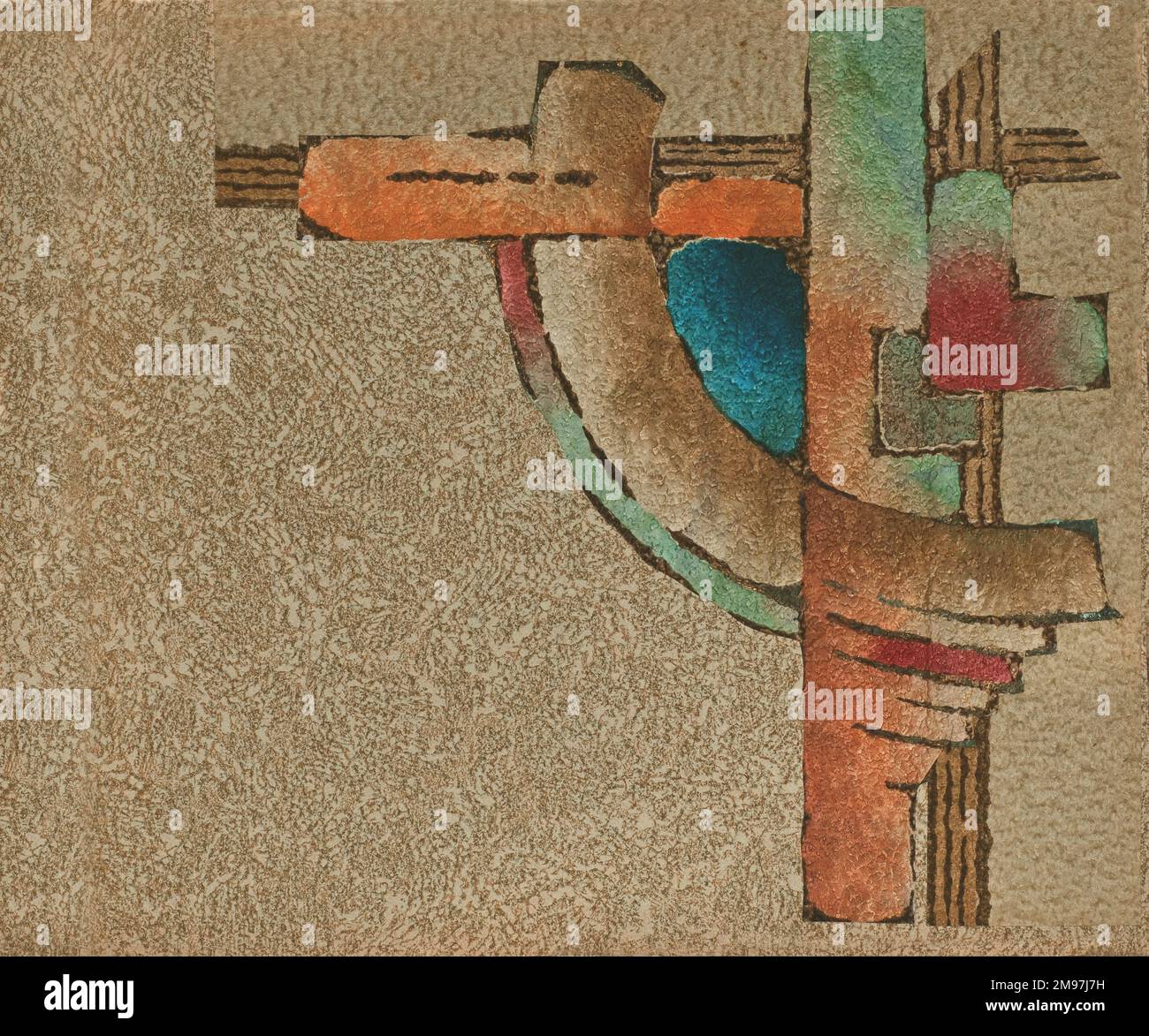 Corner design in an SMB wallpaper sample book Stock Photo - Alamy