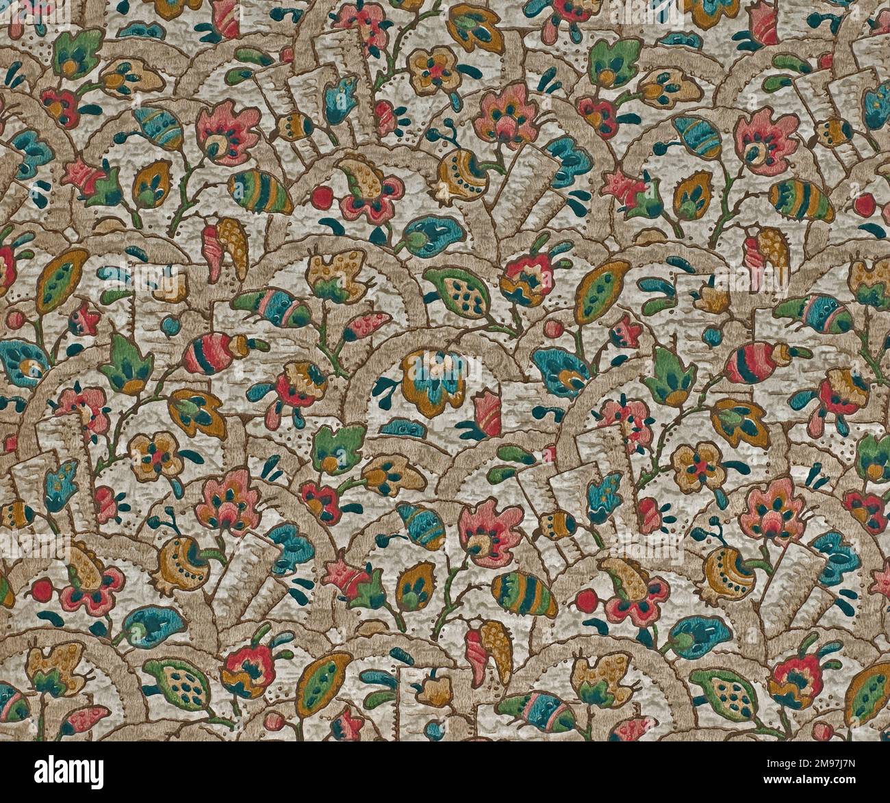 Design in an SMB wallpaper sample book Stock Photo - Alamy