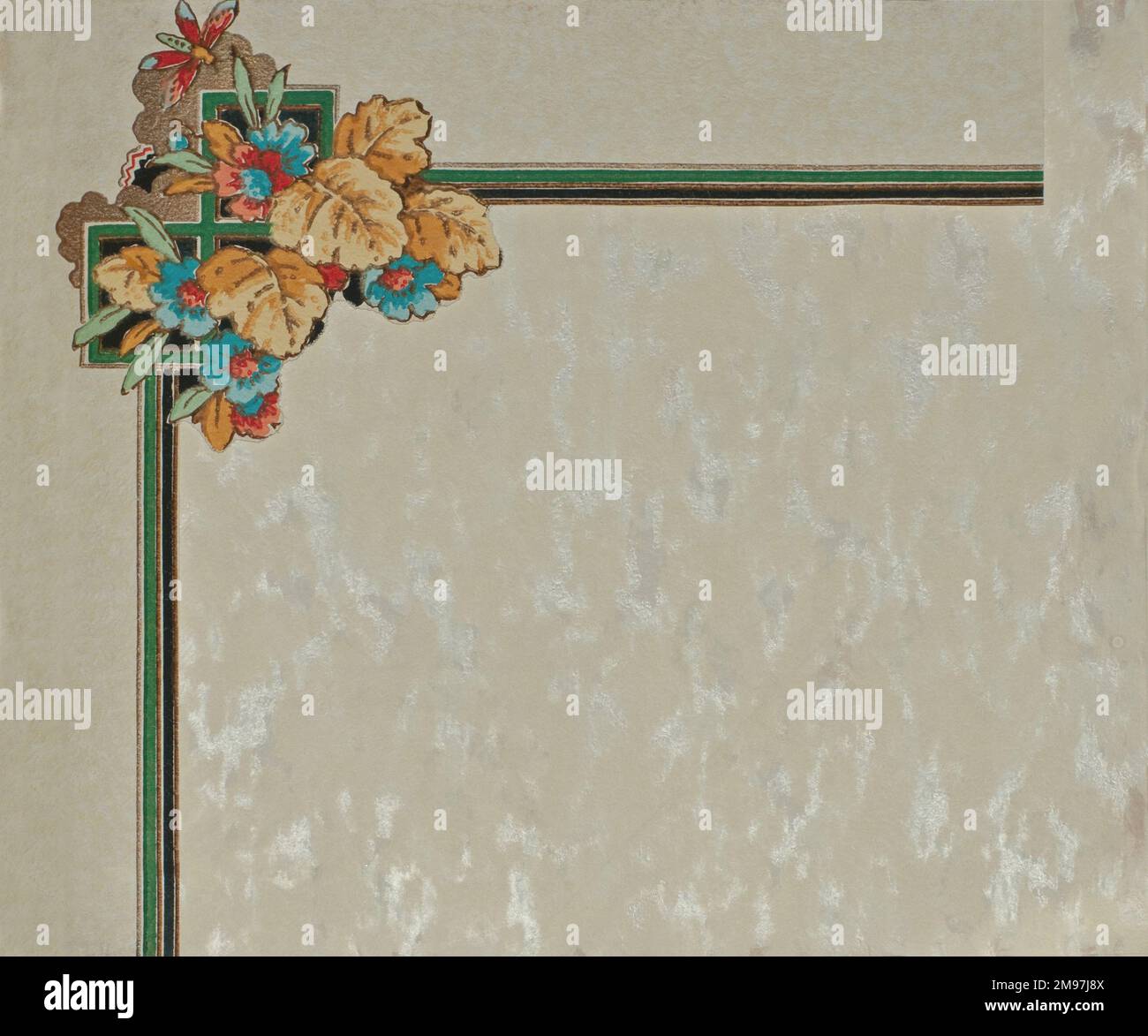 Interior wallpaper with insect hi-res stock photography and images - Alamy