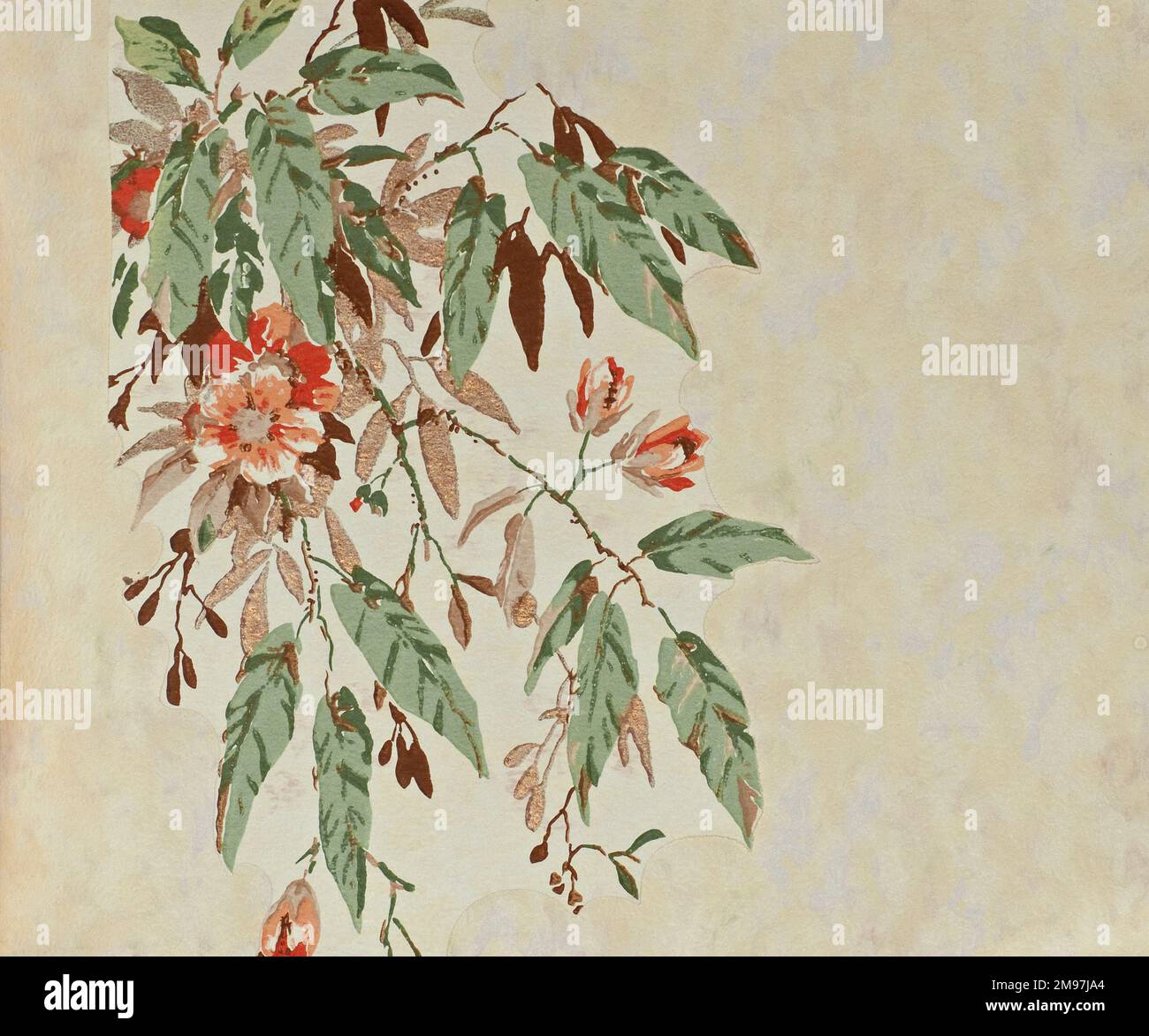 Design in an SMB wallpaper sample book Stock Photo - Alamy