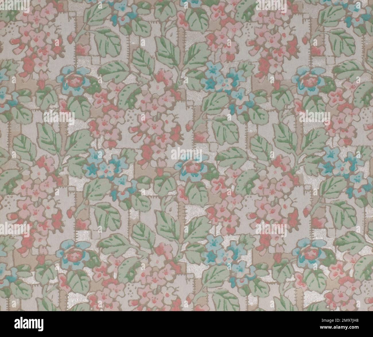 Design in an SMB wallpaper sample book Stock Photo - Alamy