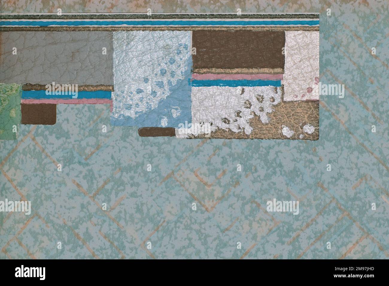 Design in an SMB wallpaper sample book Stock Photo - Alamy