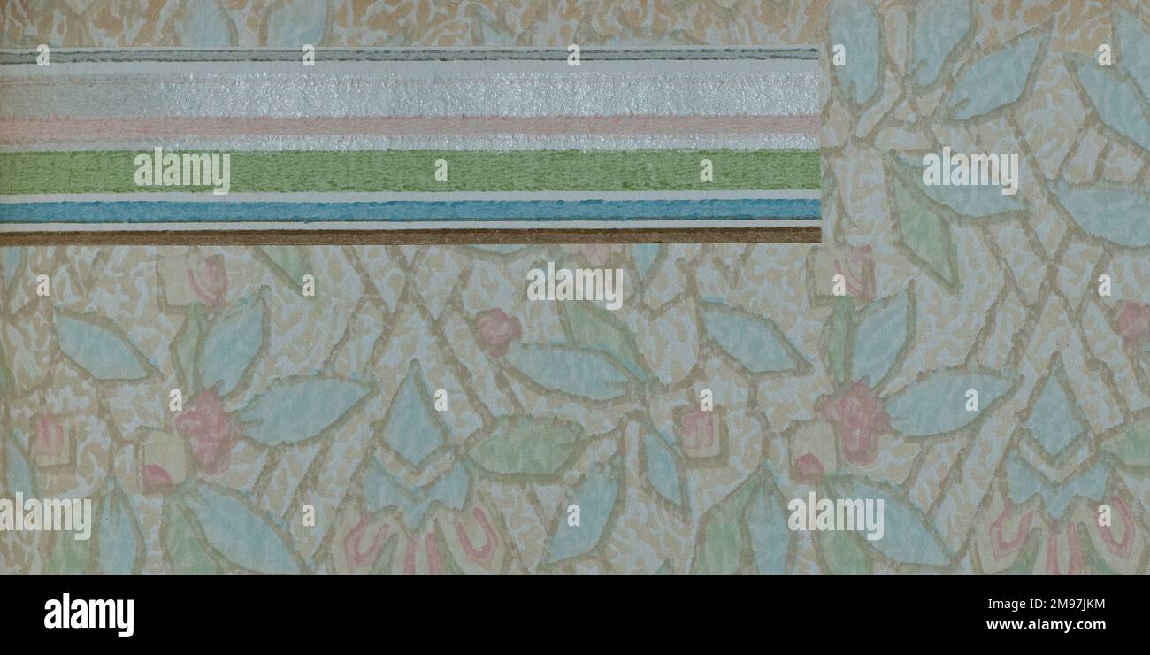 Design in an SMB wallpaper sample book Stock Photo - Alamy