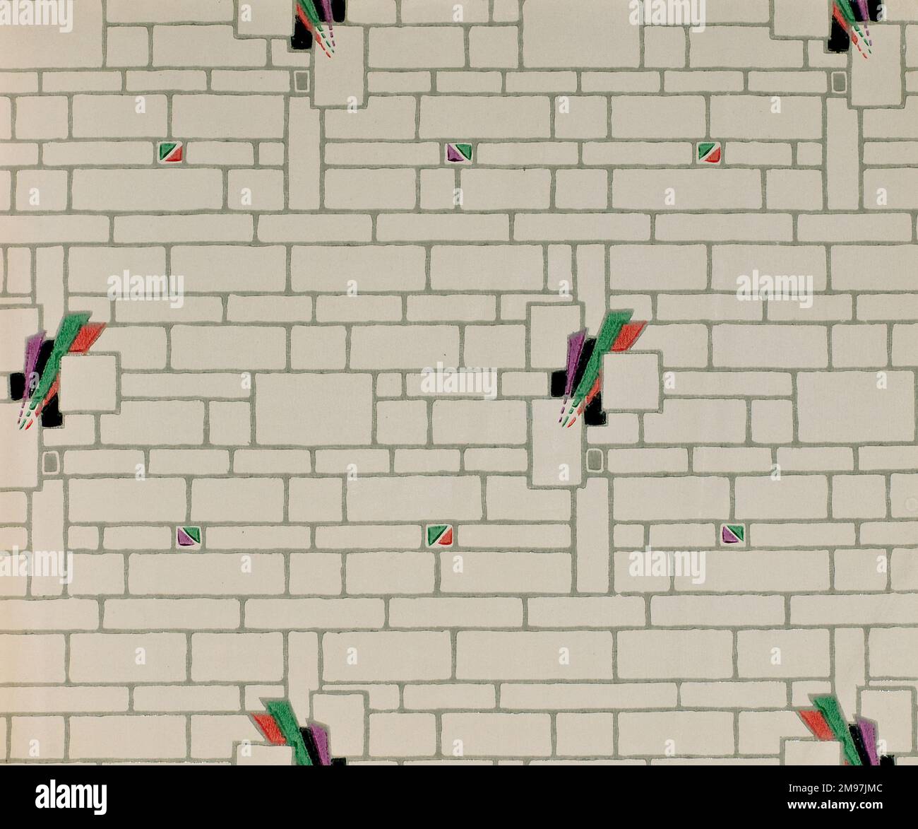 Design in an SMB wallpaper sample book Stock Photo - Alamy