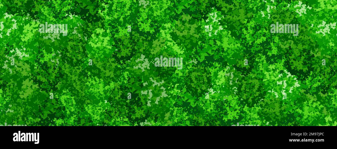 Emerald green wall seamless pattern with raindeer moss texture. Vector ...