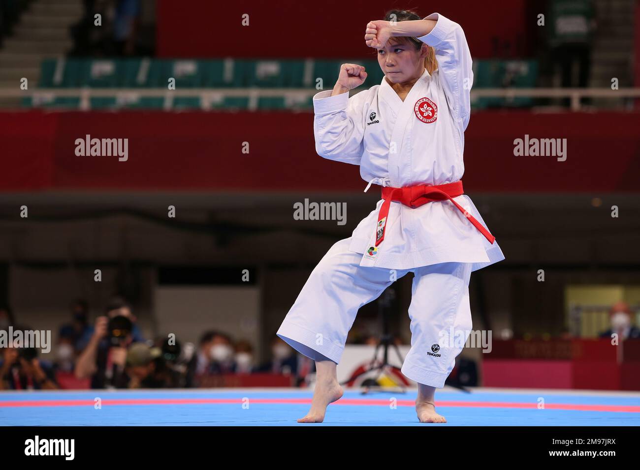 AUG 5, 2021 - TOKYO, JAPAN: Grace LAU of Hong Kong competes in the ...