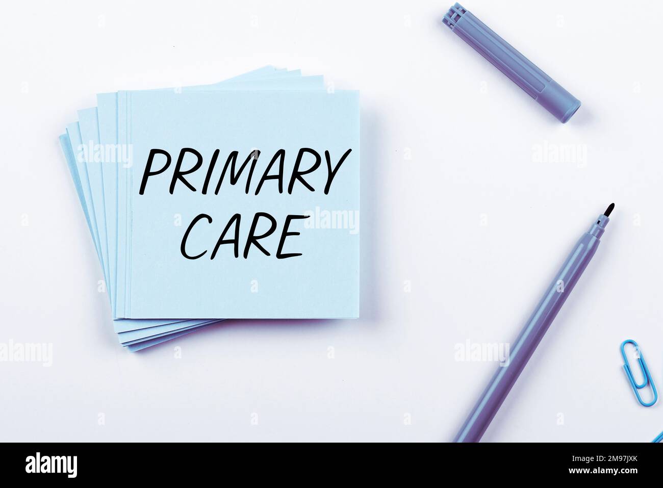 Conceptual caption Primary Care. Business showcase health care provided ...