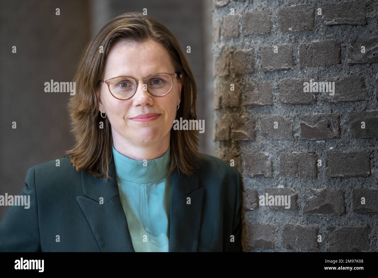 THE HAGUE - Portraits of Mirjam Bikker, party leader and party leader ...