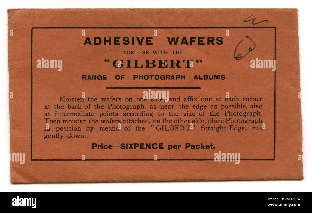 Adhesive wafers hi-res stock photography and images - Alamy